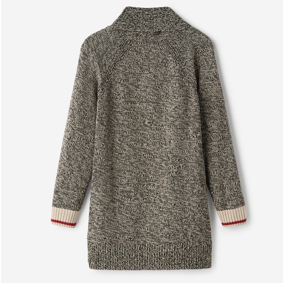 Roots | Sweaters | Roots Cotton Cabin Open Cardigan Knit Pocket Shawl ...